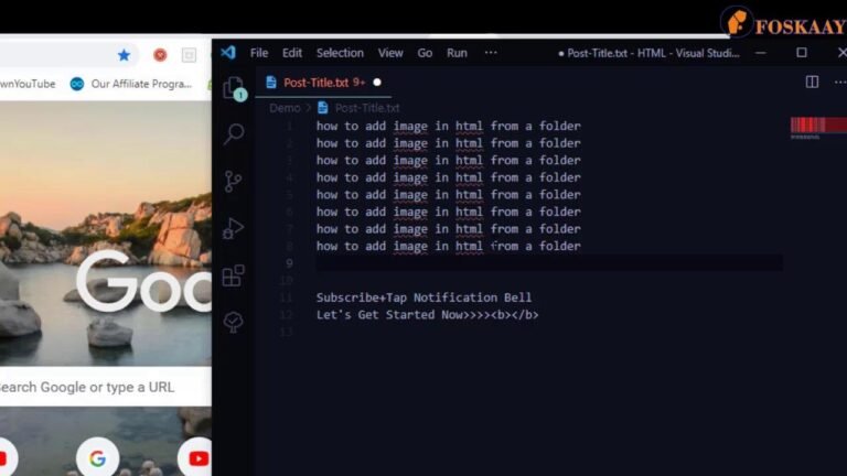 How To Add Image In HTML From A Folder [+Example Codes] - dProgramming ...