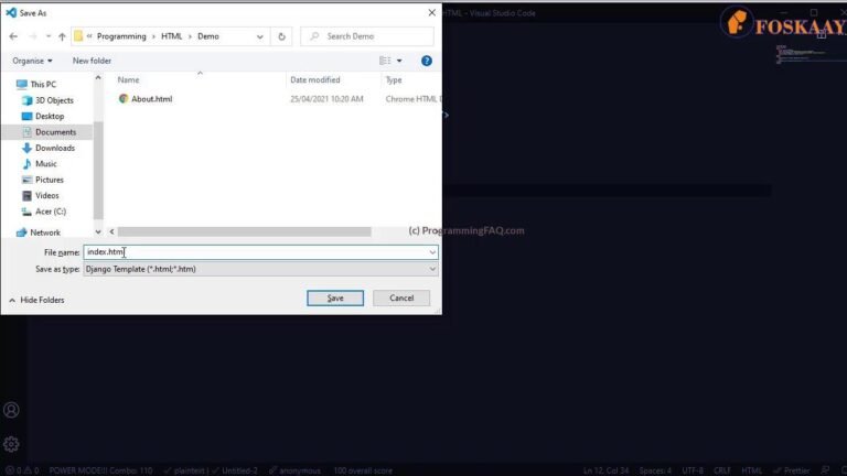 How To Run Html Code In Visual Studio Code [+example Codes 