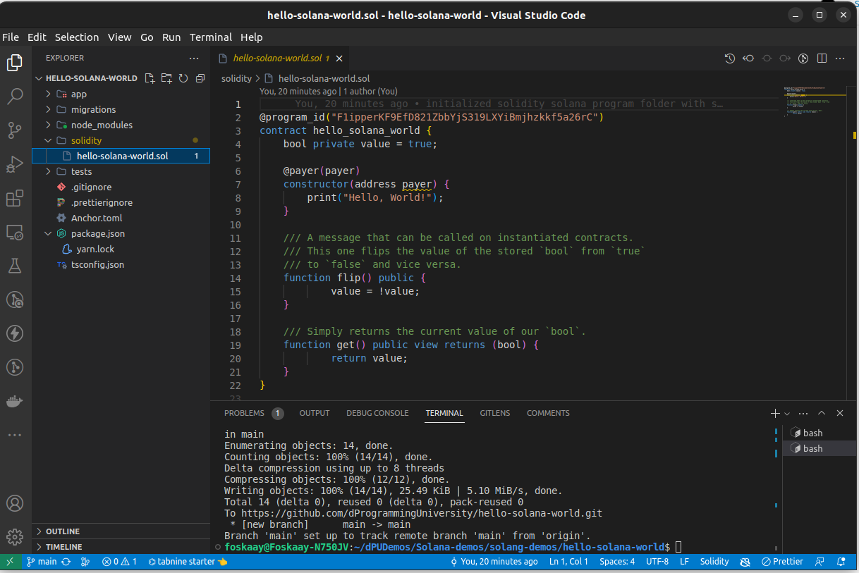 Ultimate Guide To Solidity For Solana Programs Development with Solang And Anchor - dProgramming ...